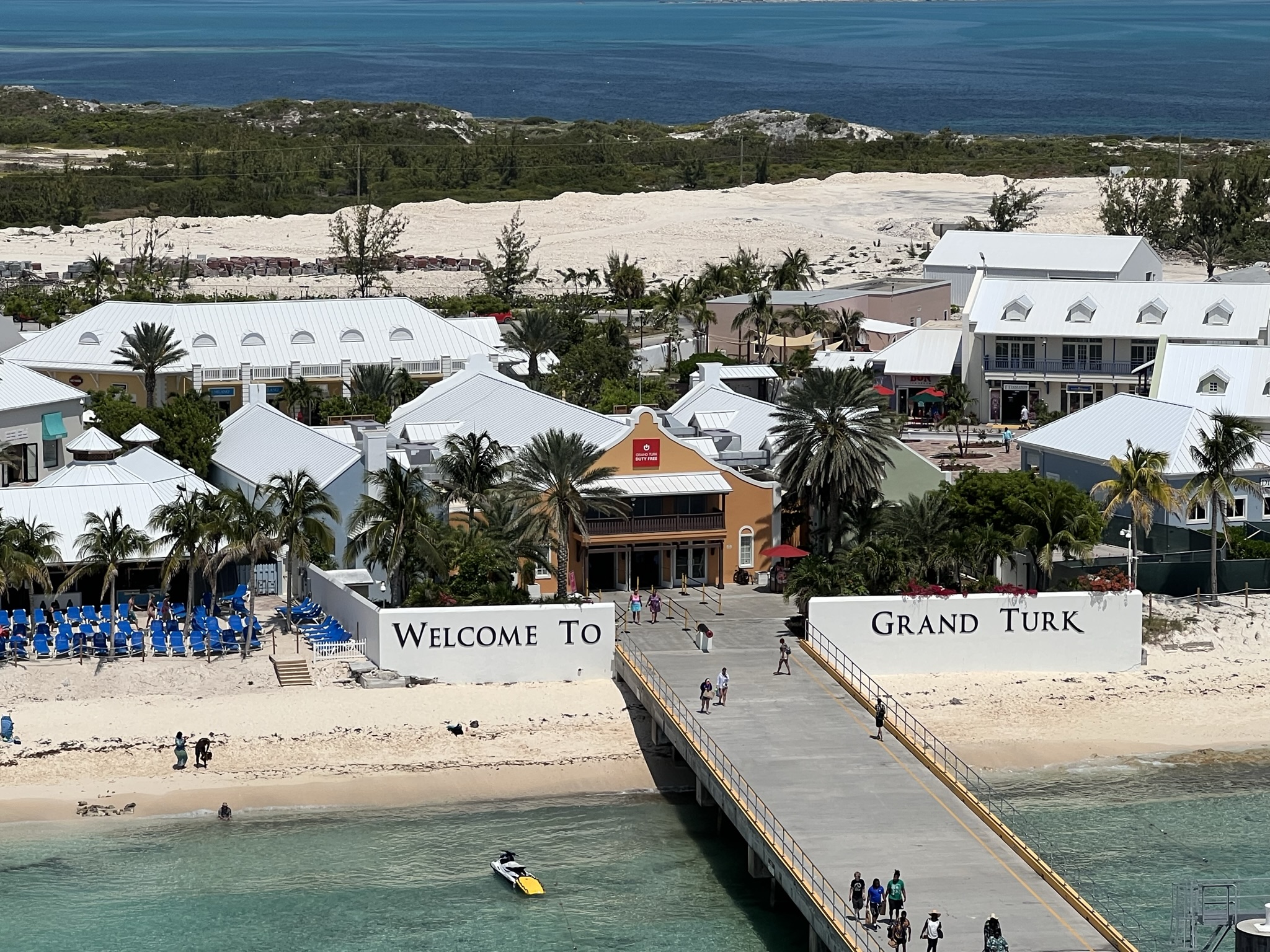 Cruise Excursion Shorts - Grand Turk Cruise Center in the Turks and ...