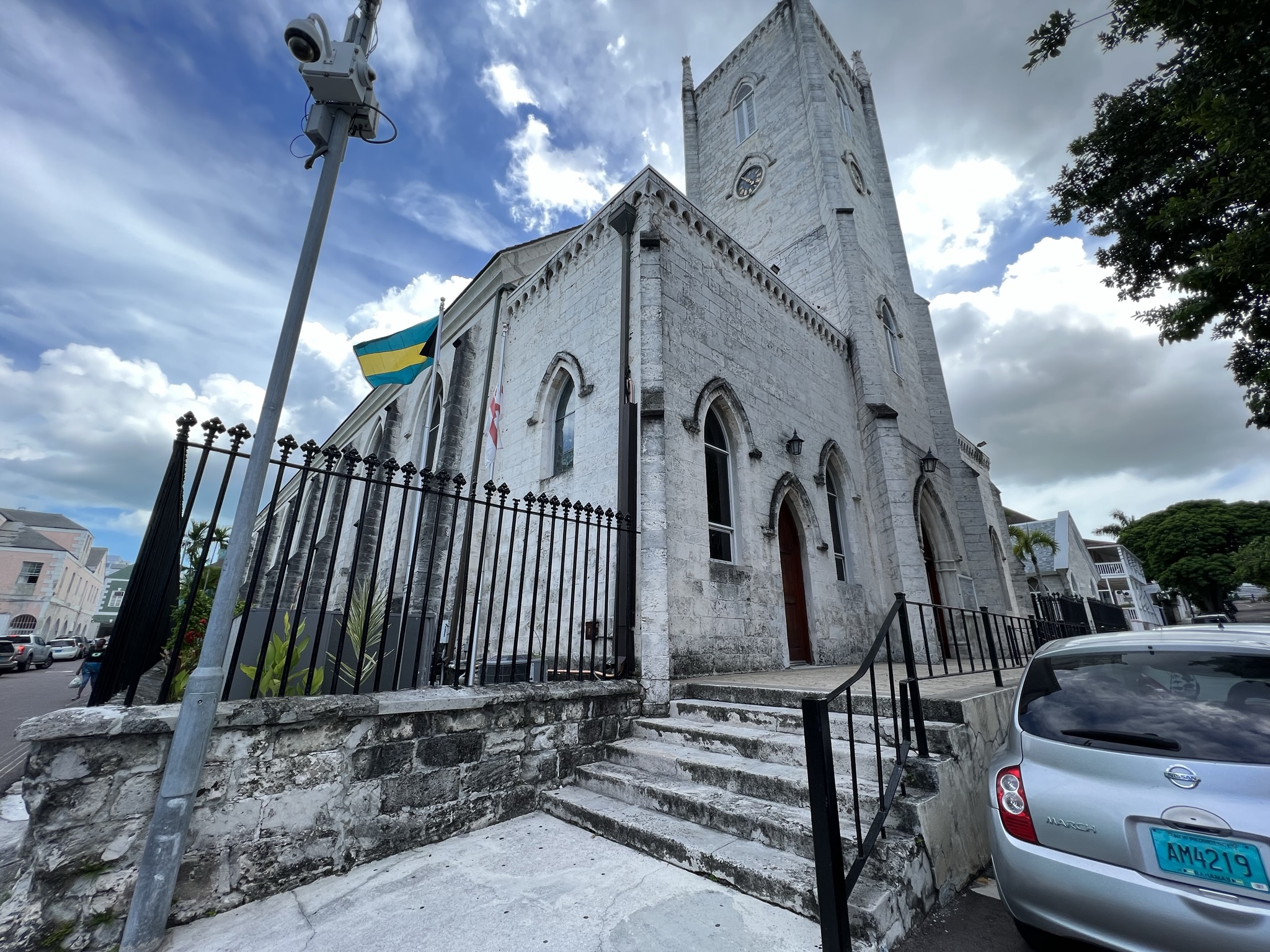 Exploring Christ Church Cathedral in Nassau, Bahamas - Cruising Addicts ...