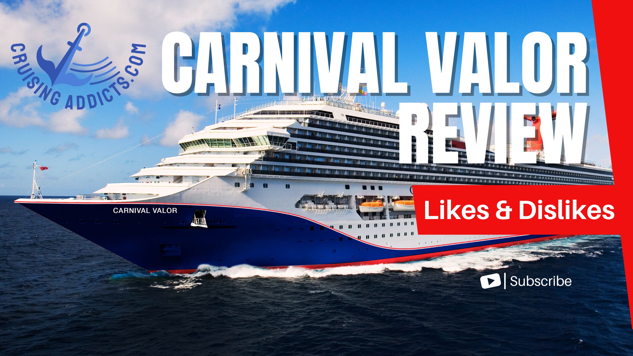 Carnival Valor Review | Cruise Ship Review Featuring Likes and Dislikes ...